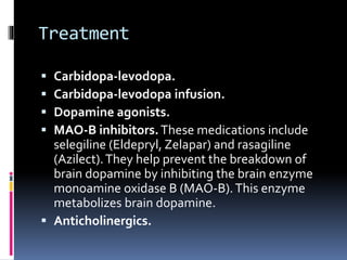 Parkinson's disease by waheed javed | PPTX