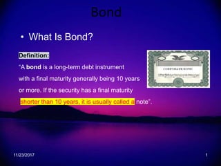 what is bond | PPT