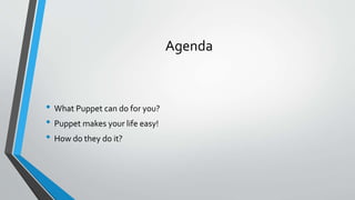 Puppet | PPT