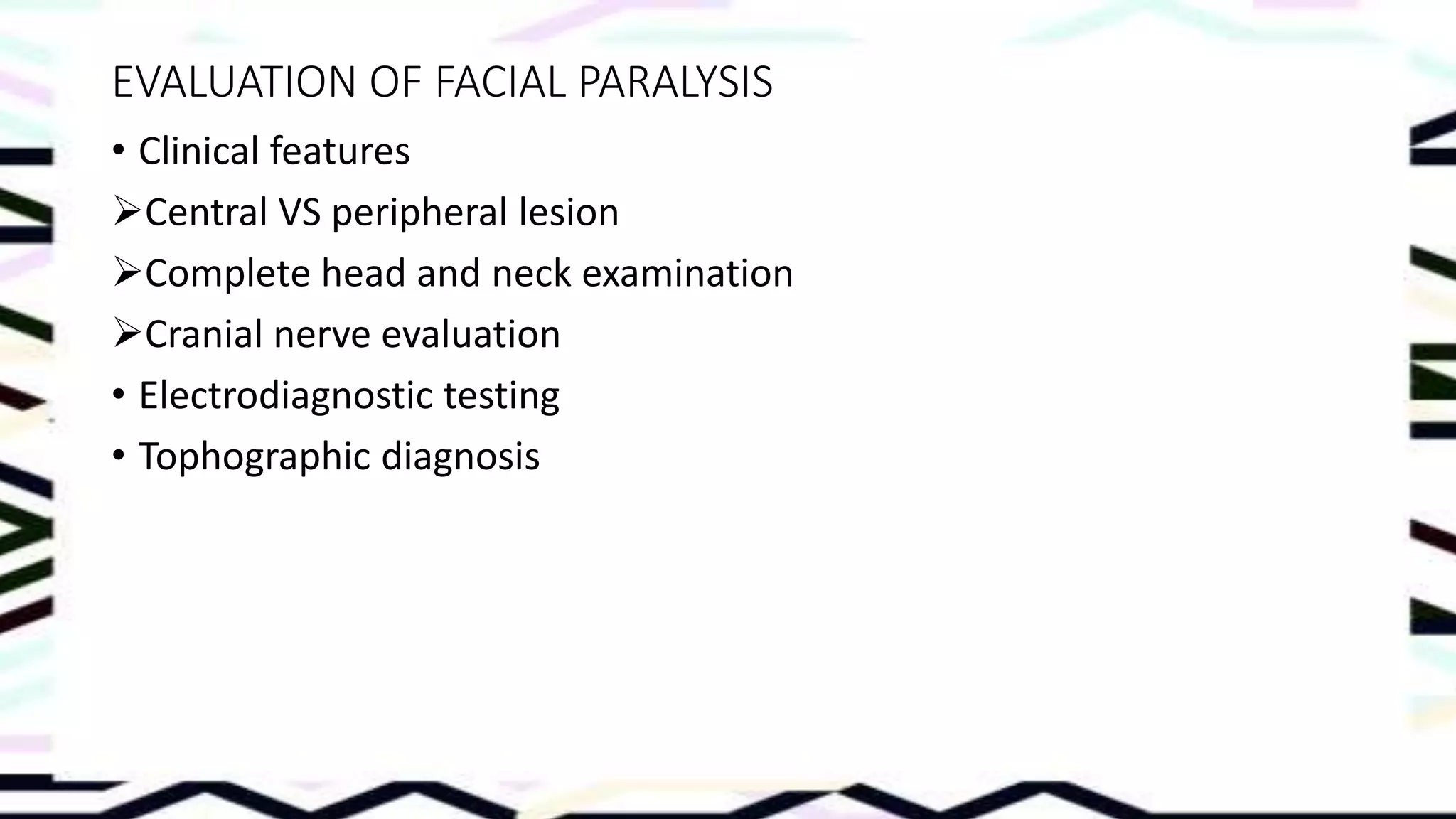 facial nerve | PPTX