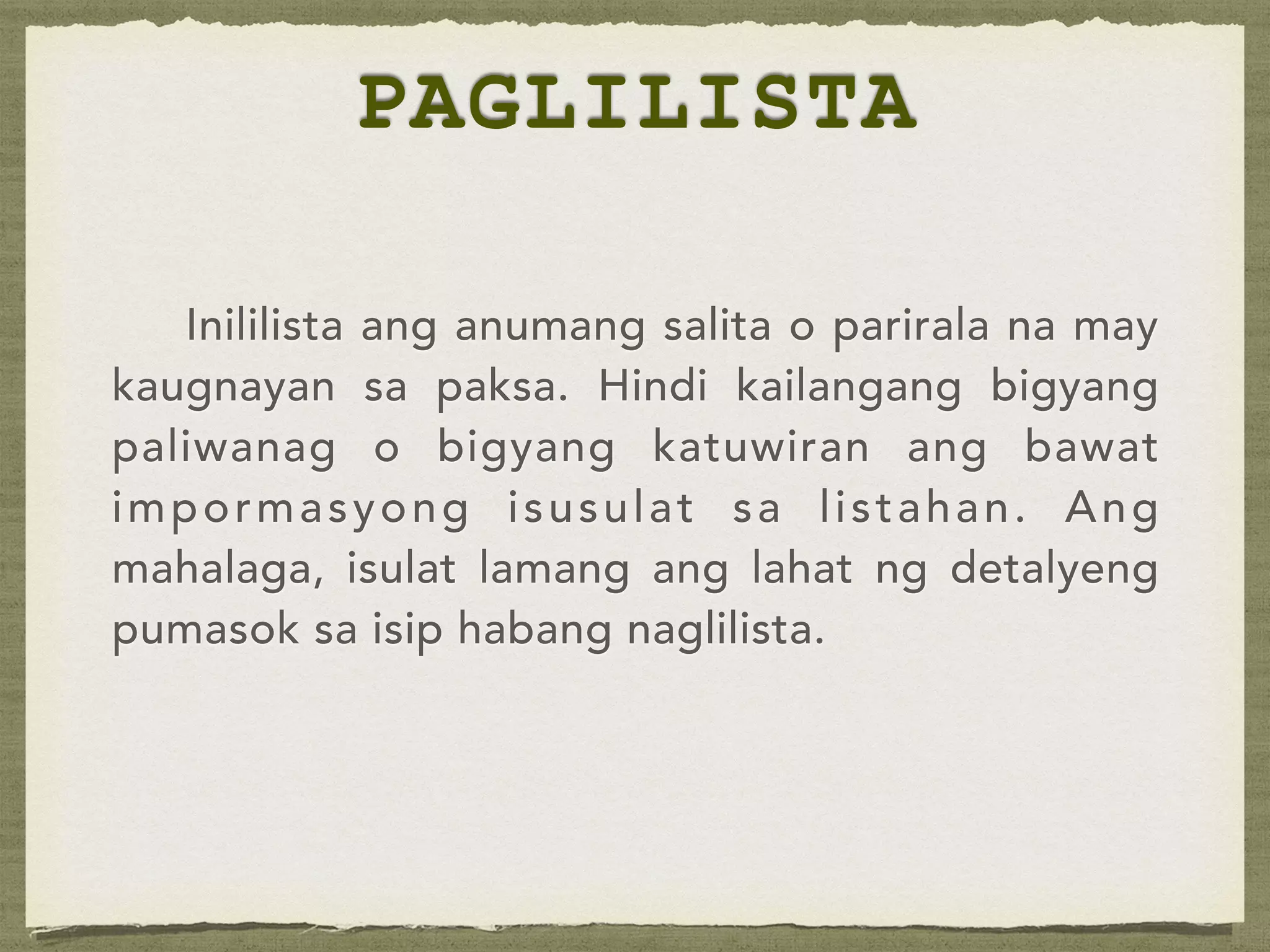 Character Sketch -FILIPINO 12 | PDF