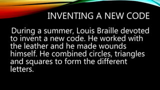 Reading And Writing System Used By Blind/Visually Impaired People(LOUIS ...