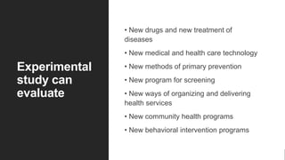 observational analytical and interventional studies | PPTX
