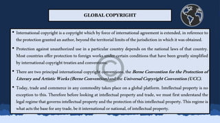 International Regime for protection of copyright. | PPTX