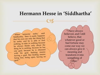 Siddhartha by Herman Hesse | PPTX
