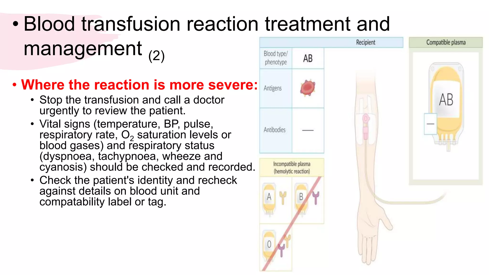 Blood transfusion reactions | PPT