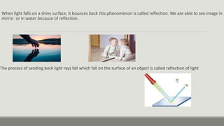 REFLECTION OF LIGHT | PPTX