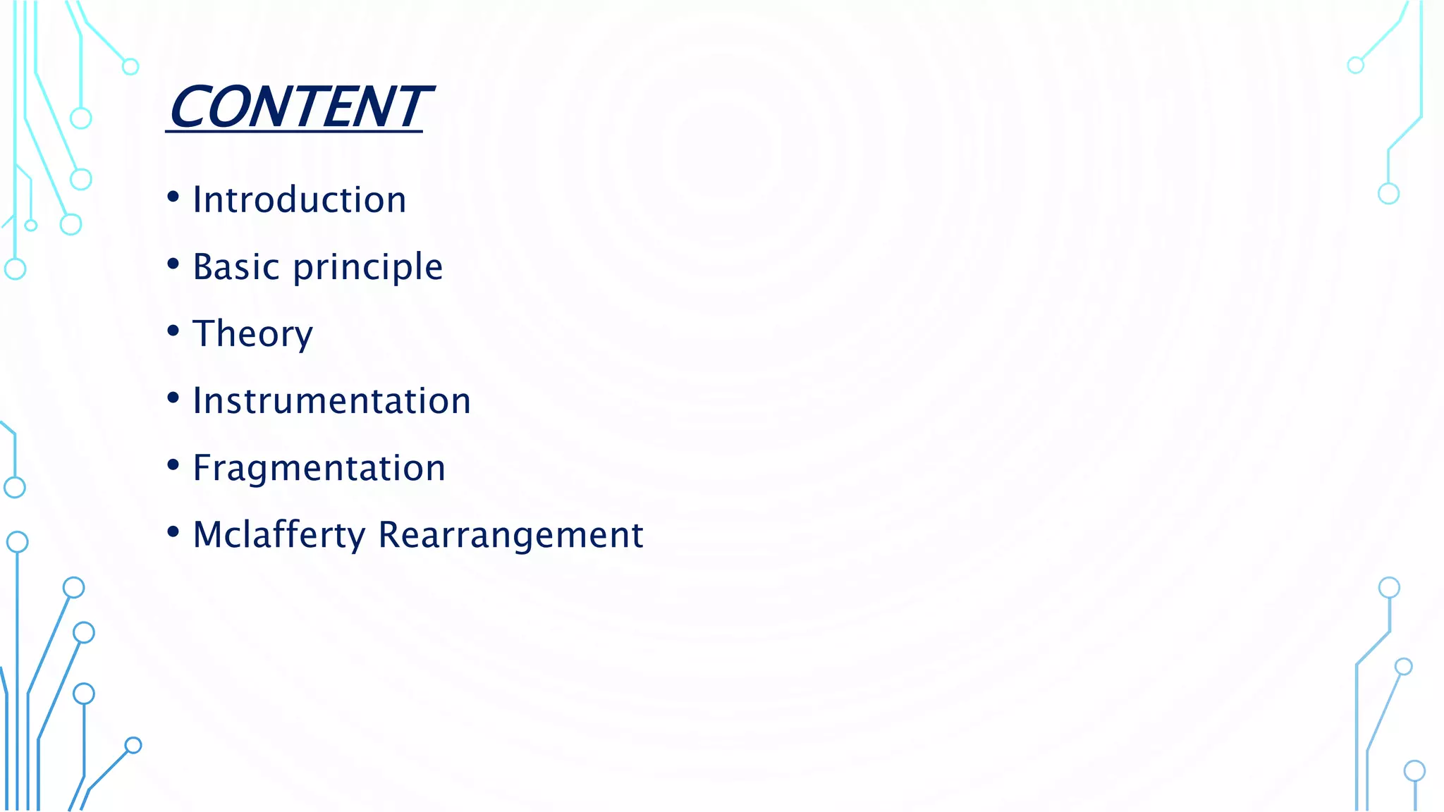 Mass spectrometry | PPTX