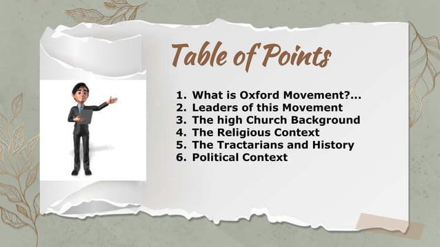 The Oxford MOvement | PPT