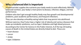 Health and balance diet | PDF