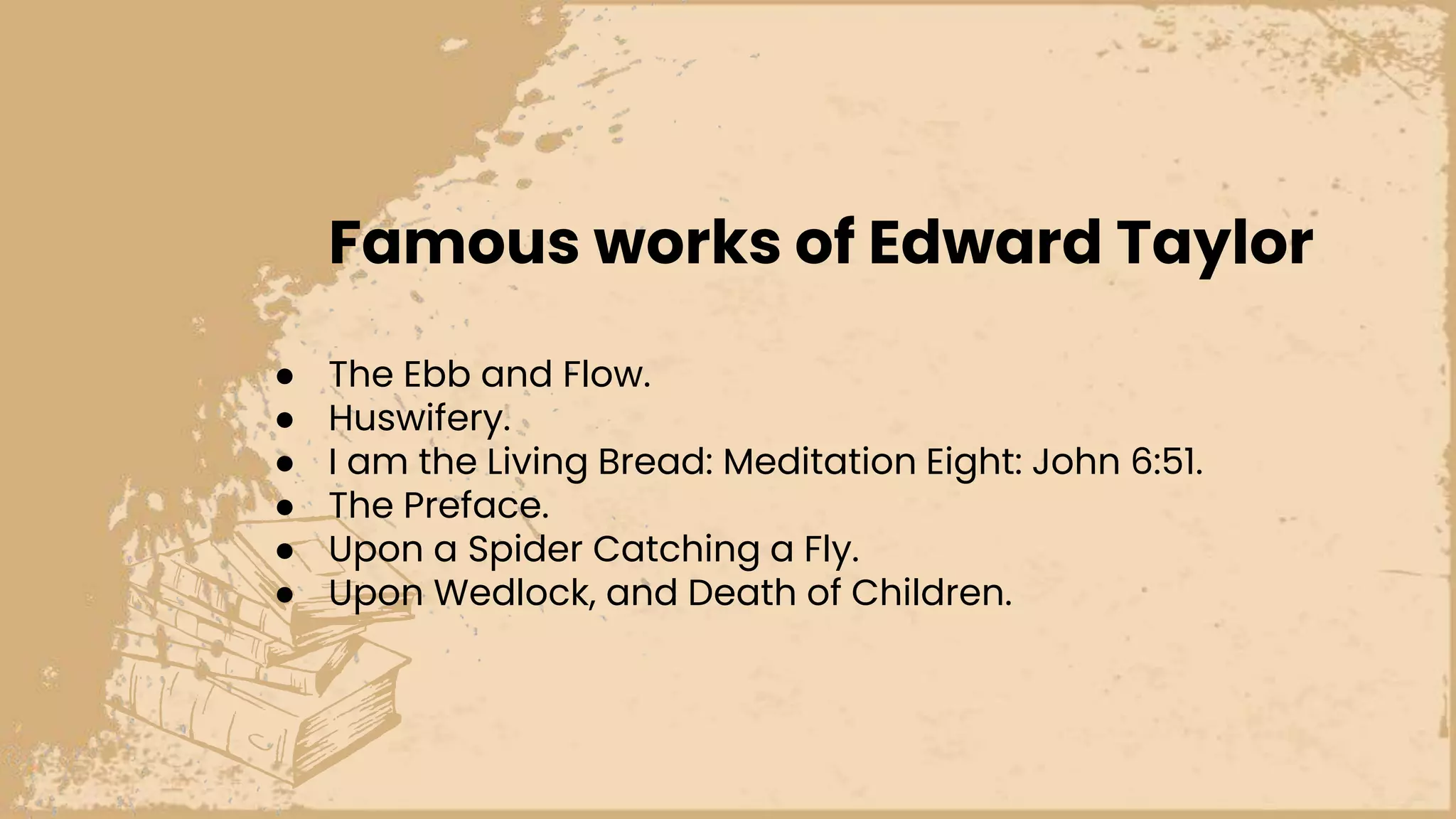 Selected Poets of Puritan Age | PPTX