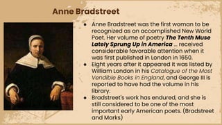 Selected Poets of Puritan Age | PPTX