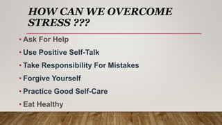 mental health and academics | PPTX | Mental Health | Diseases and ...