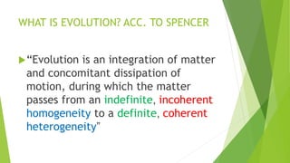 Social evolution | PPTX