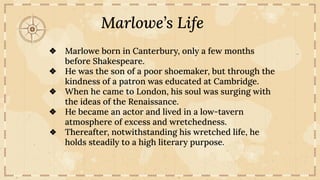 Christopher Marlowe's Contribution to English Drama | PDF