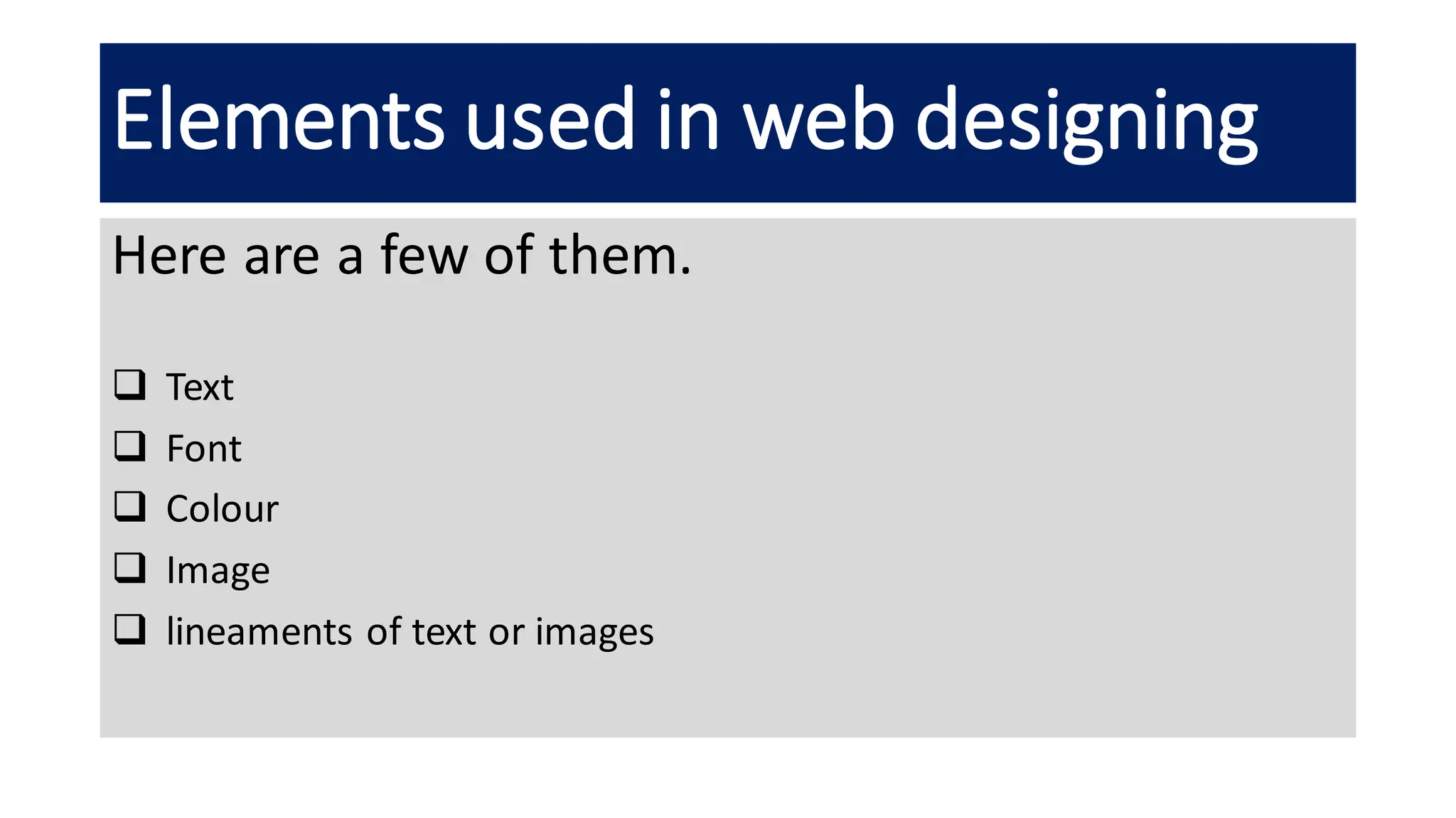 Web designing infromative ppt for students | PDF
