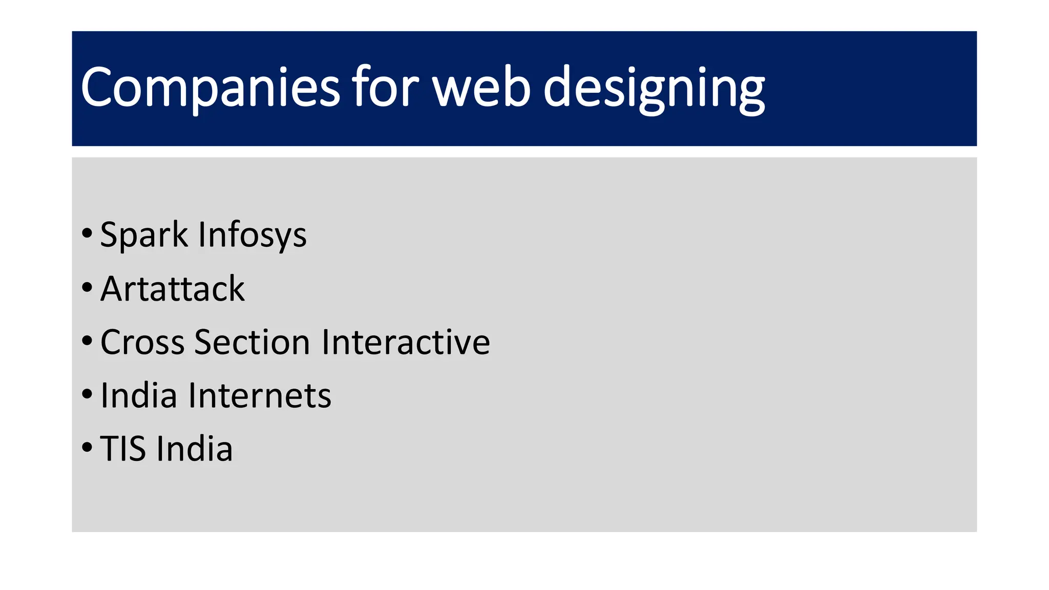 Web designing infromative ppt for students | PDF