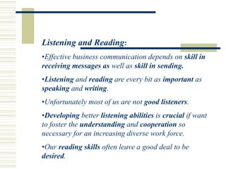 Communication and Presentation skills .ppt