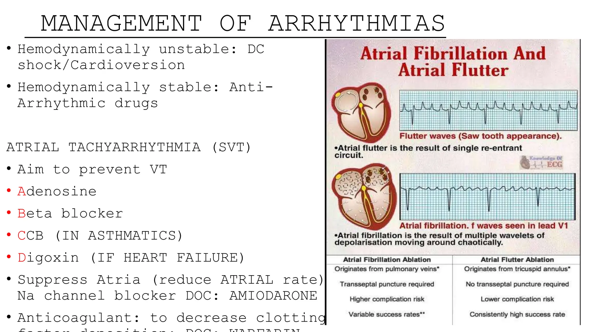 ANTI ARRHYTHMIC DRUGS and action potential correlation | PPTX