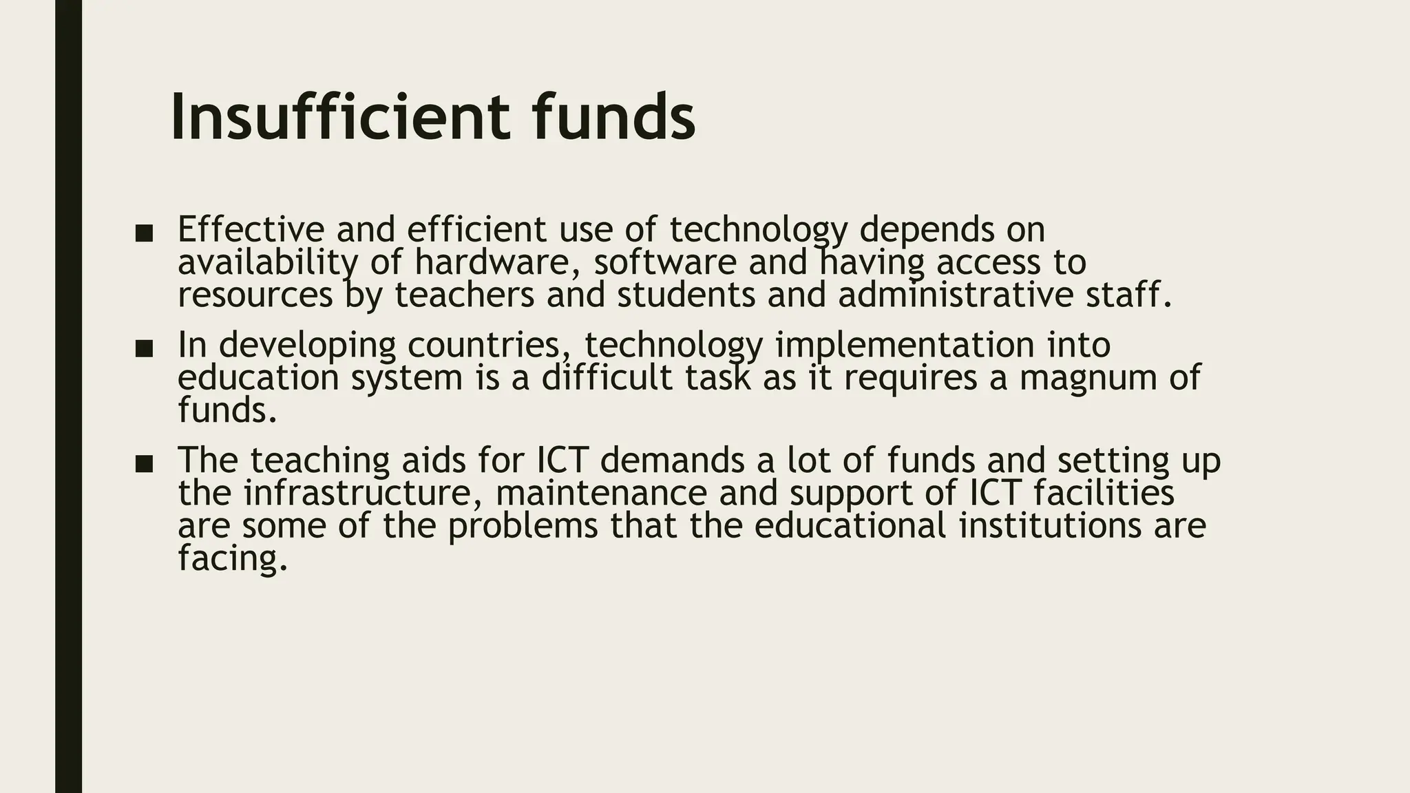 ICT role in 21st century education and it's challenges. | PPTX