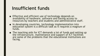 ICT role in 21st century education and it's challenges. | PPTX