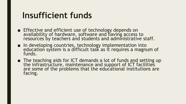 ICT role in 21st century education and it's challenges. | PPT