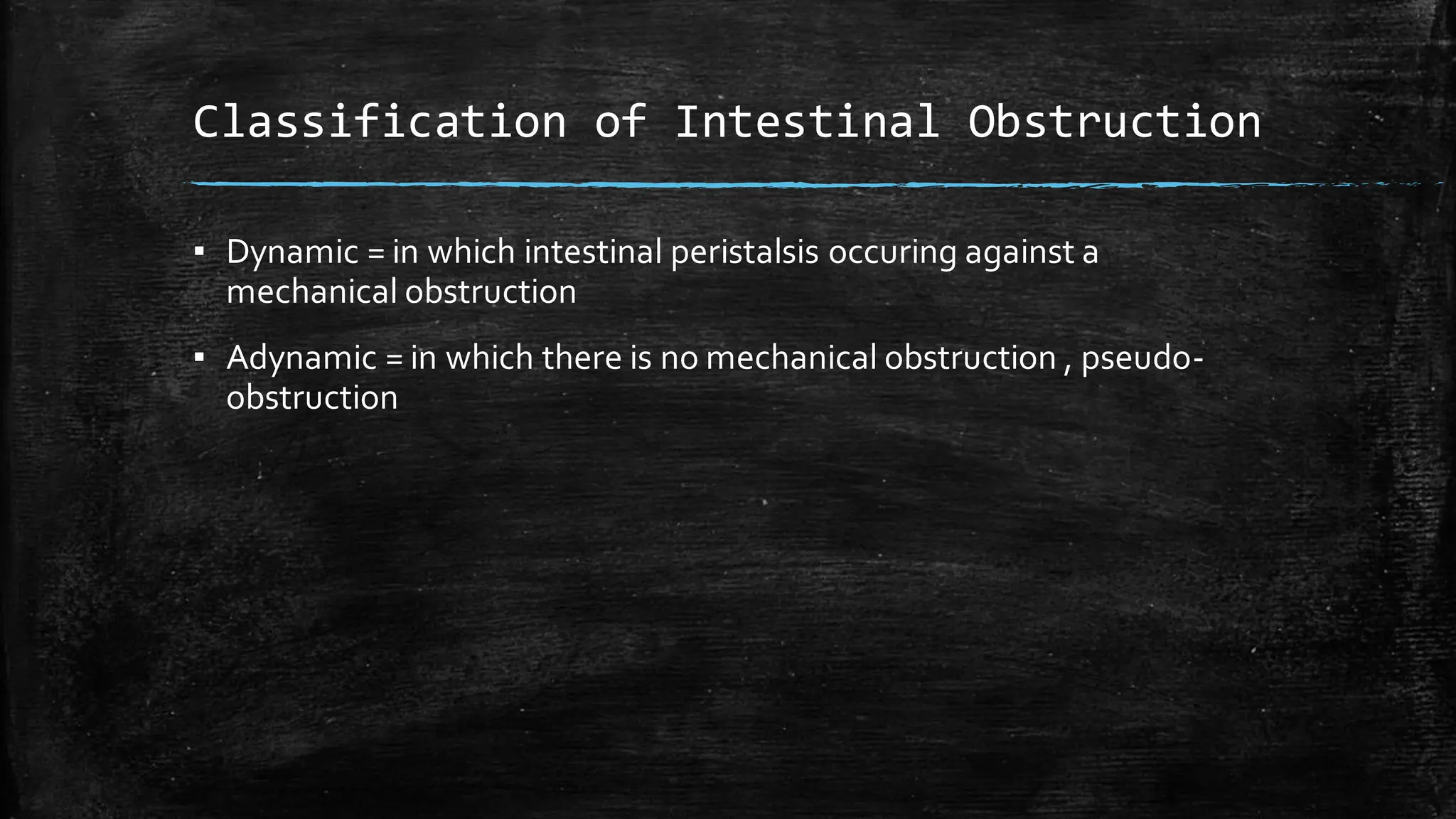 Acute adynamic neuromuscular state of small intestine with dilatation i ...