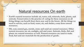 Ppt on natural resources for class 9 free download | PPTX
