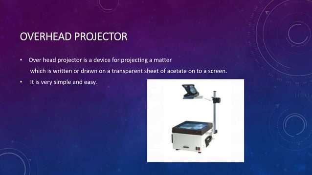 Presentation on audio visual aids, their introduction. their types. | PPT