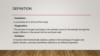 Presentation about use type function of ventilator.pptx