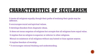 secularism and education seminar presentation | PPTX