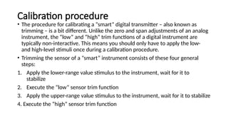 presentation calibration presentation calibration | PPT
