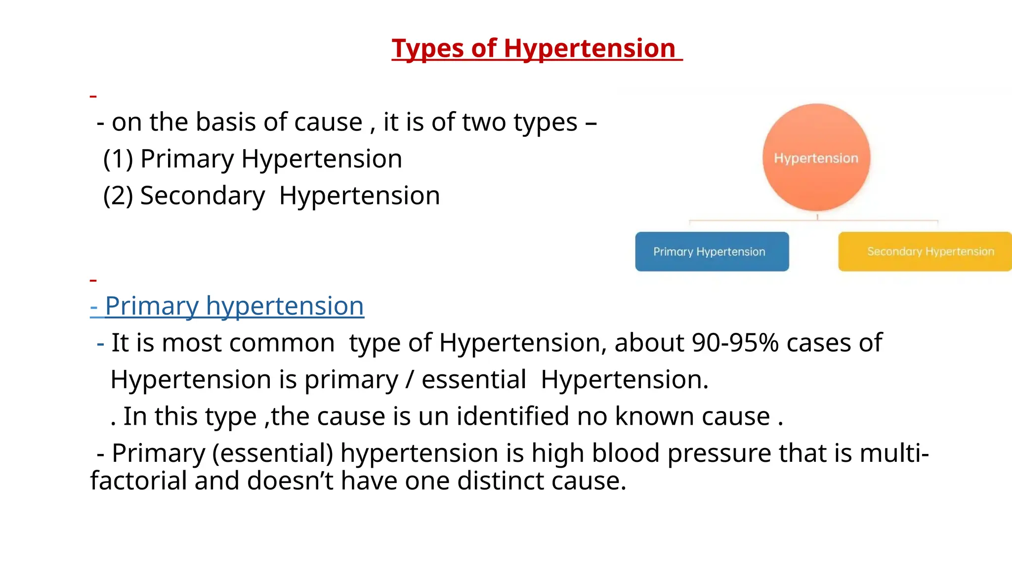 Hypertension and stages of hypertension | PPTX