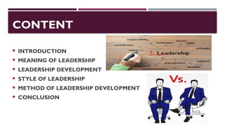 Leadership presentation and its types.pptx