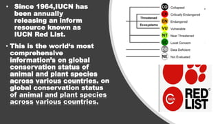 Conservation of plants and animals | PPTX