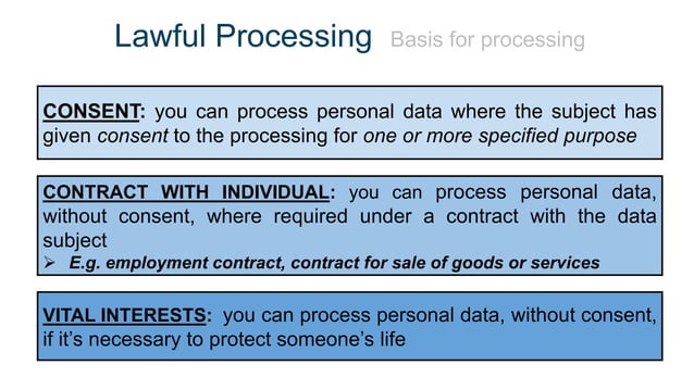 GDPR Presentation slides | PPTX | Computing | Technology & Computing
