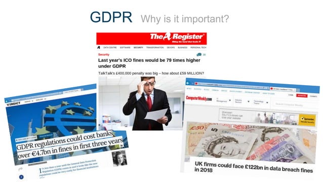 GDPR Presentation slides | PPTX | Computing | Technology & Computing