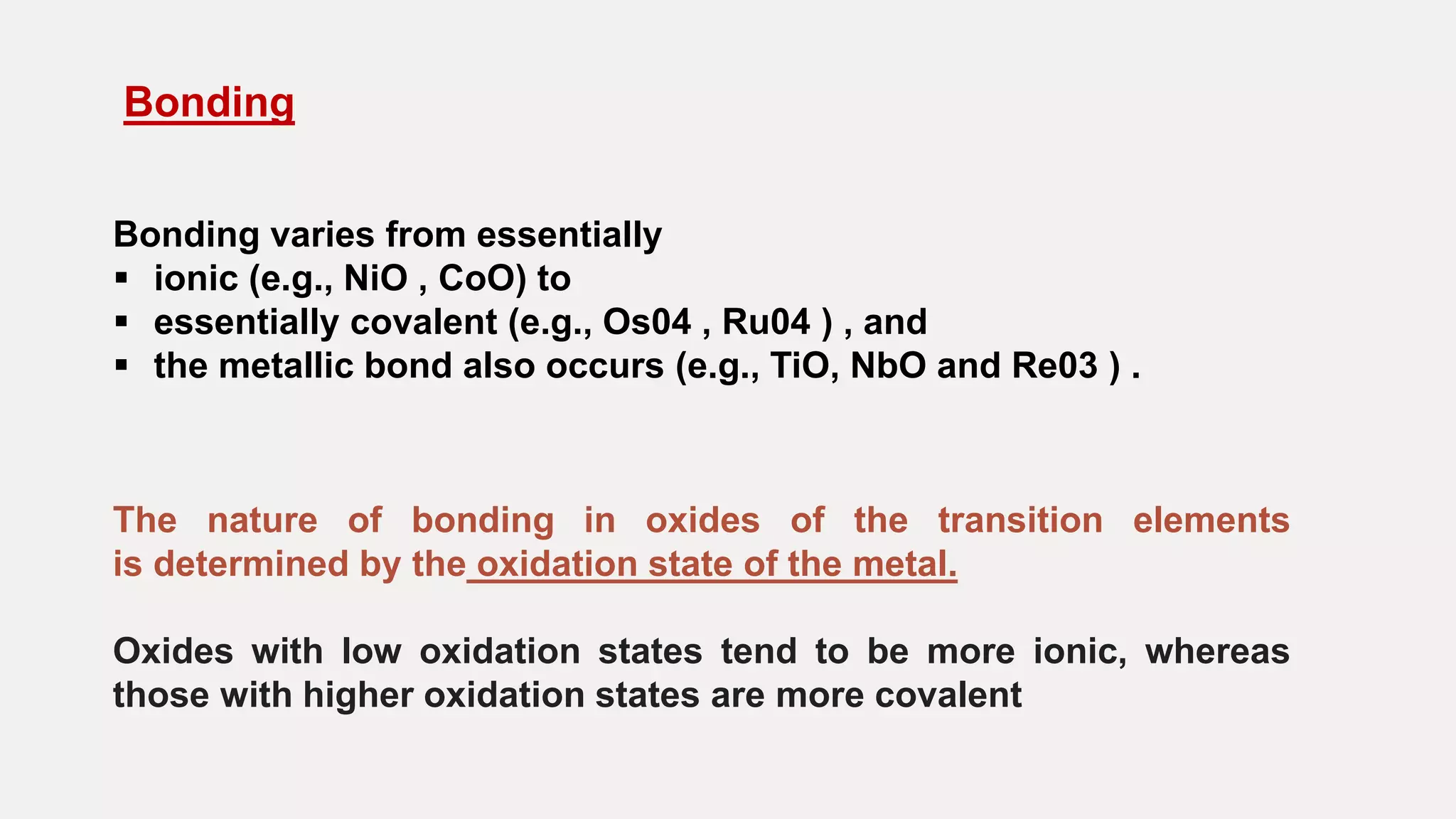 Transition Metal Nitrides(TMNs), Transition Metal Oxides, Transition ...