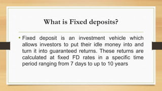 Presentation 5- Difference between bonds vs FD vs Mutual Funds.pptx
