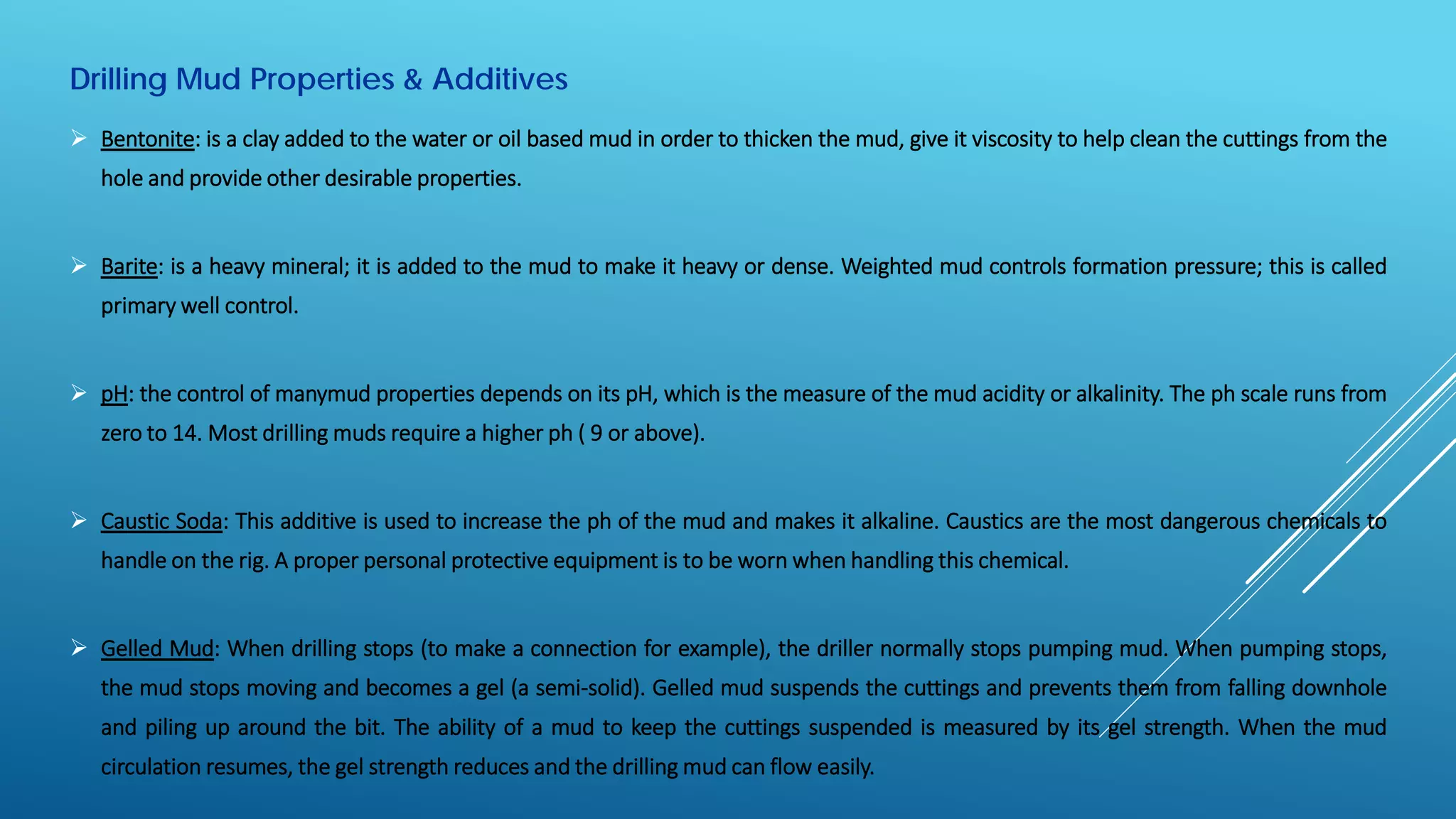 Presentation 5 drilling mud | PDF