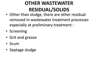 Presentation 5- Sludge Treatment.pptx