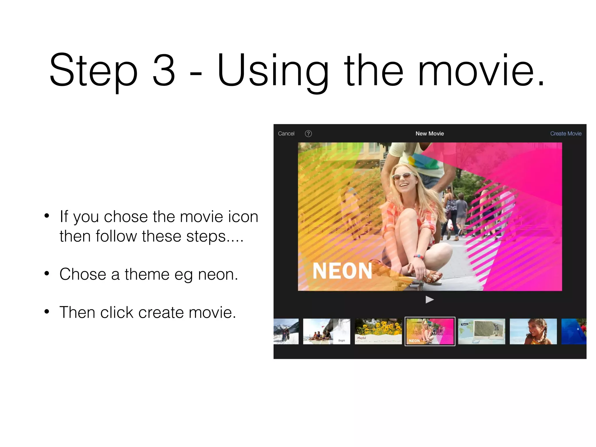 How To Use IMovie | PPT