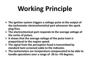 Tachometer | PPTX | Physics | Science
