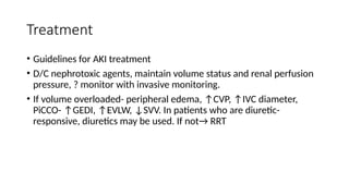 Interpretation of Oliguria in critically ill patients | PPTX