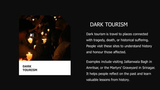 Presentation about types of tourism and importance | PDF