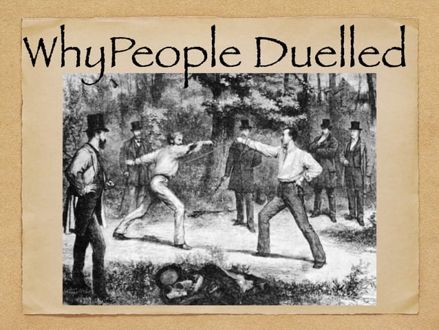 Elizabethan Duelling | PPT