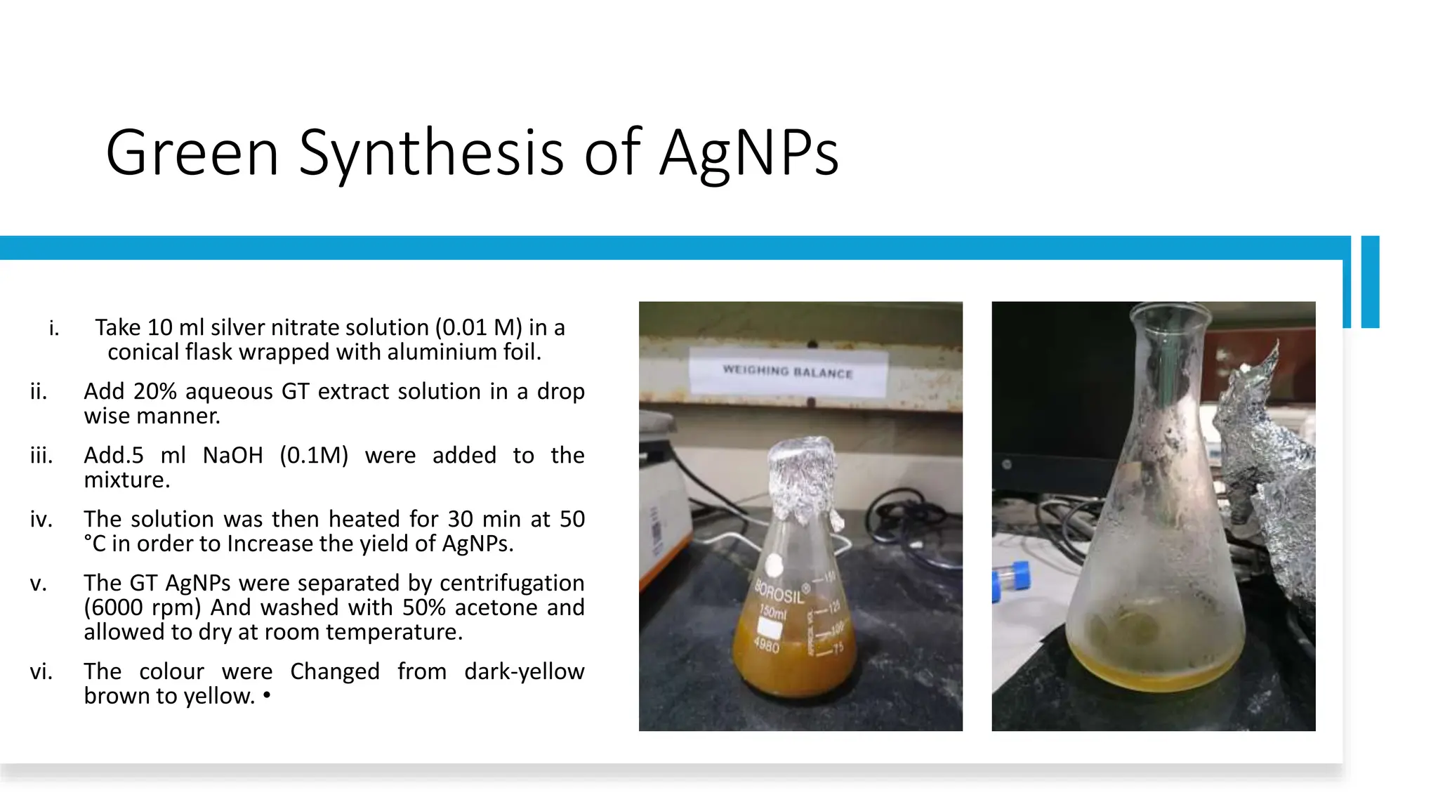 Silver nanoparticle synthesis by using chemical synthesis method and green synthesis method k.pptx