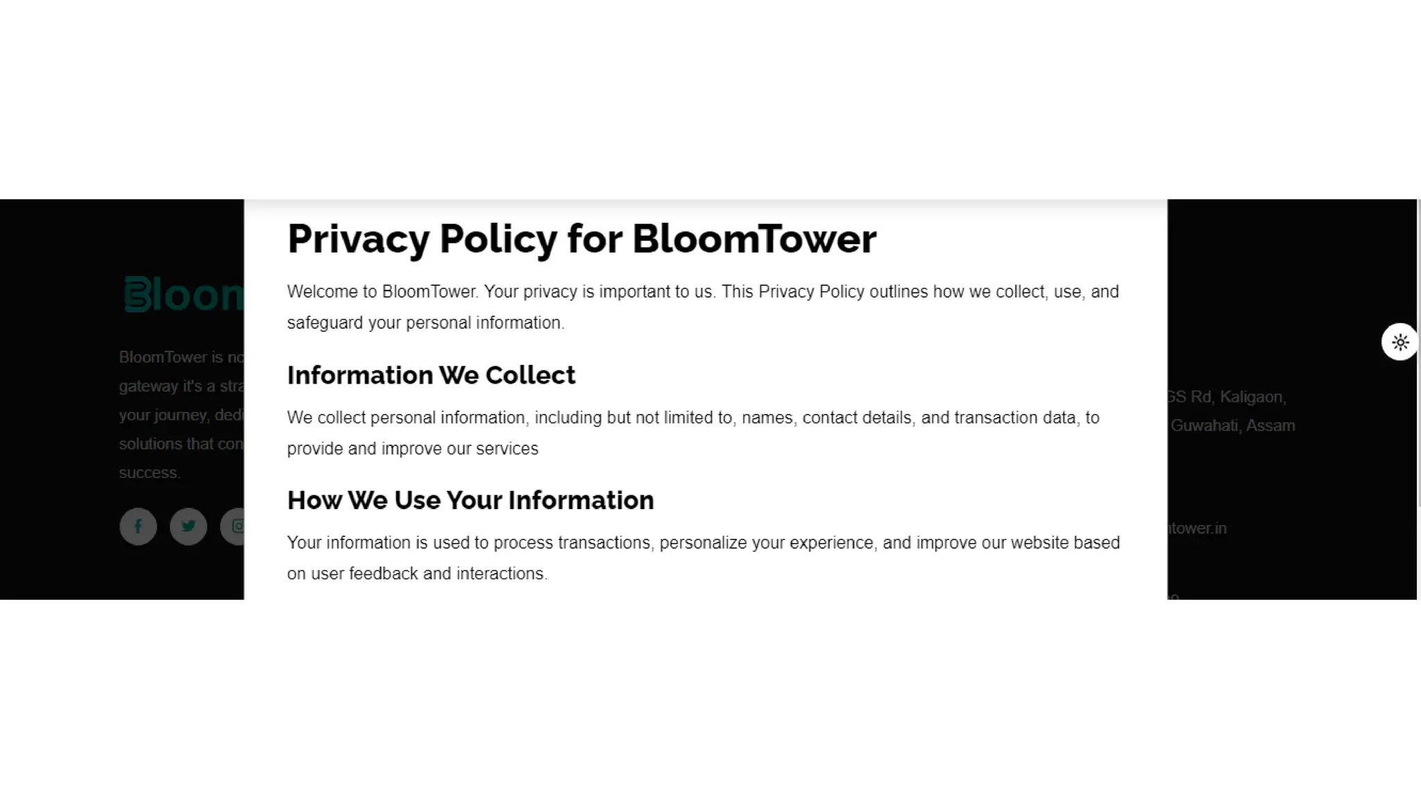 Presentation5 Privacy policy Blo | PPTX