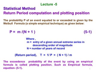 Presentation 5 r ce 904 on Hydrology by Rabindra Ranjan Saha,PEng ...