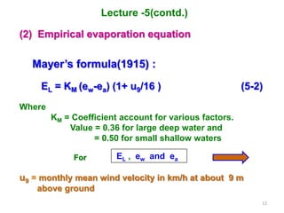 Presentation 5 r ce 904 on Hydrology by Rabindra Ranjan Saha,PEng ...